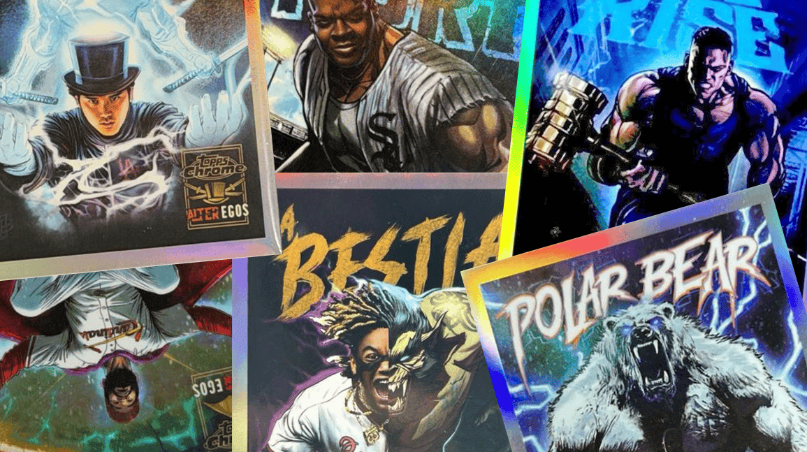 Topps' 'Alter Ego' inserts poised to be hobby’s next big chase cards ...